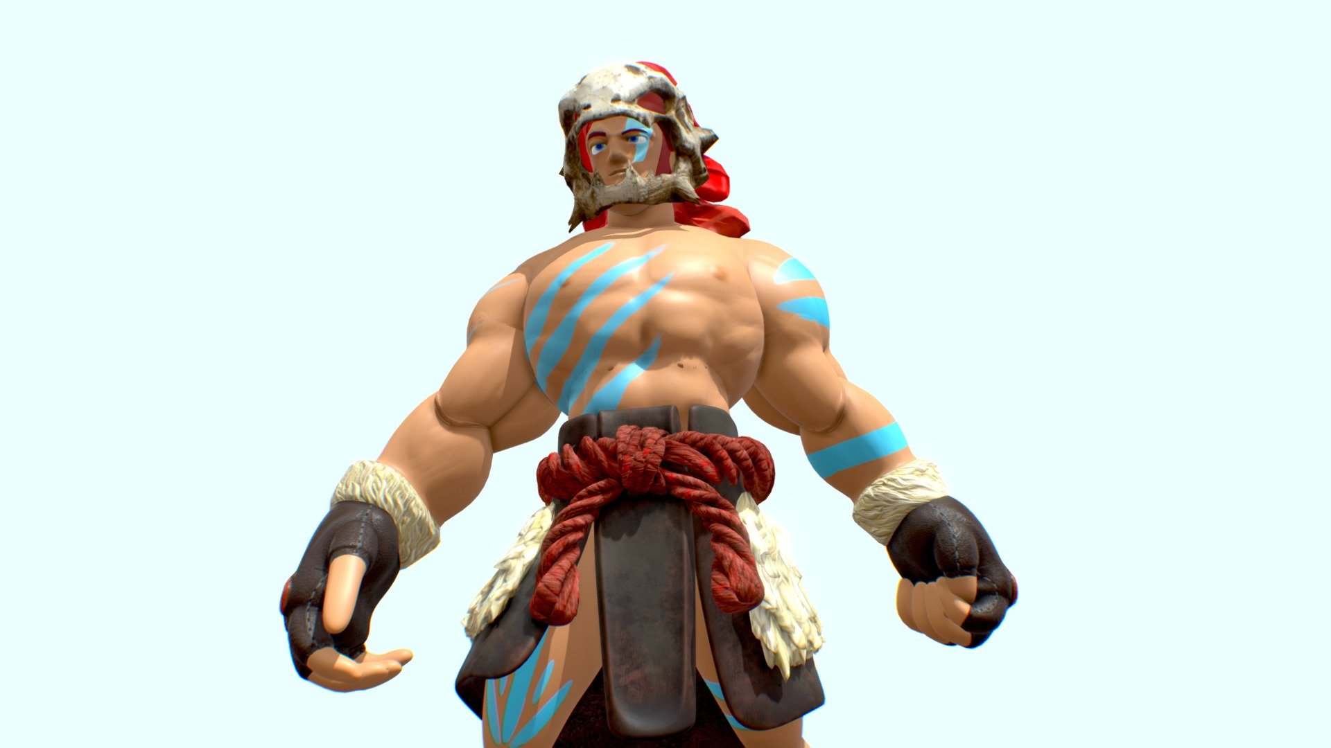 Riktor The Beast of Legend Pose 1 - 3D model by rongarcia3d (@rongarcia ...