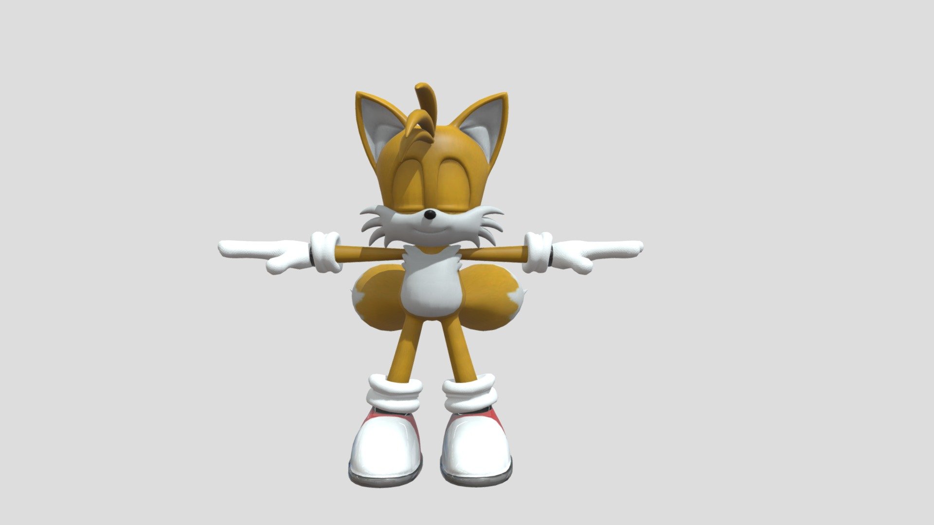 Tails The Fox V1 [Requested] - Download Free 3D model by ...