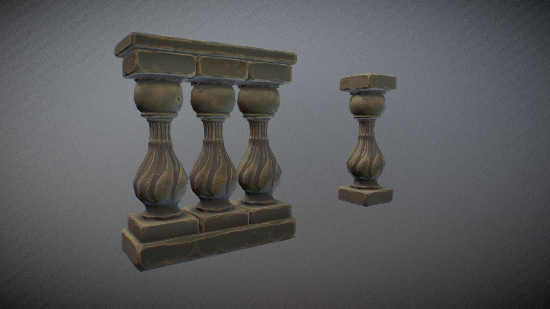 Baluster - 3D model by GabrielNeias [e8f7fb1] - Sketchfab