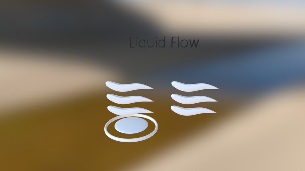 Liquid Flow - 3D model by E-spaces [e8f89aa] - Sketchfab