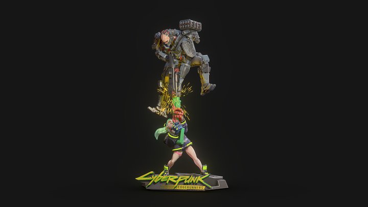Edgerunners 3D models - Sketchfab