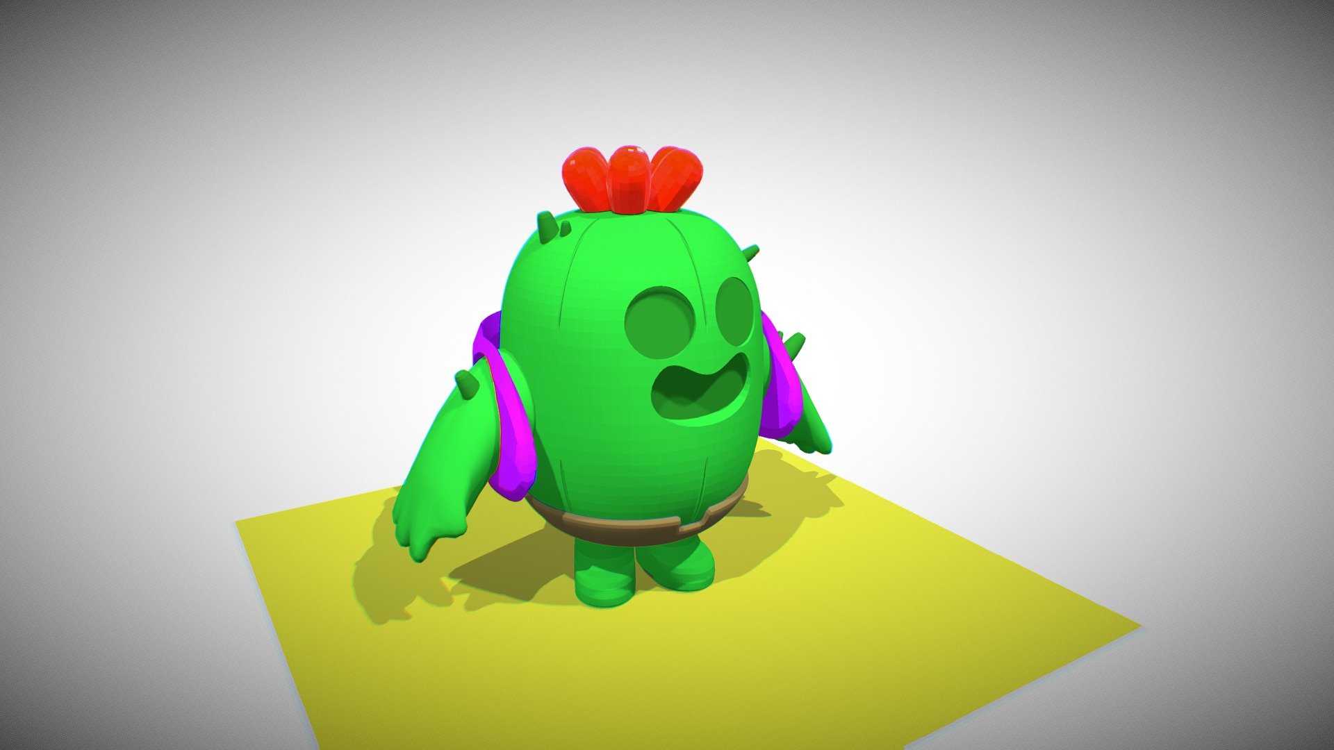 SPIKE - Download Free 3D model by Aashu3d [e8f9a77] - Sketchfab