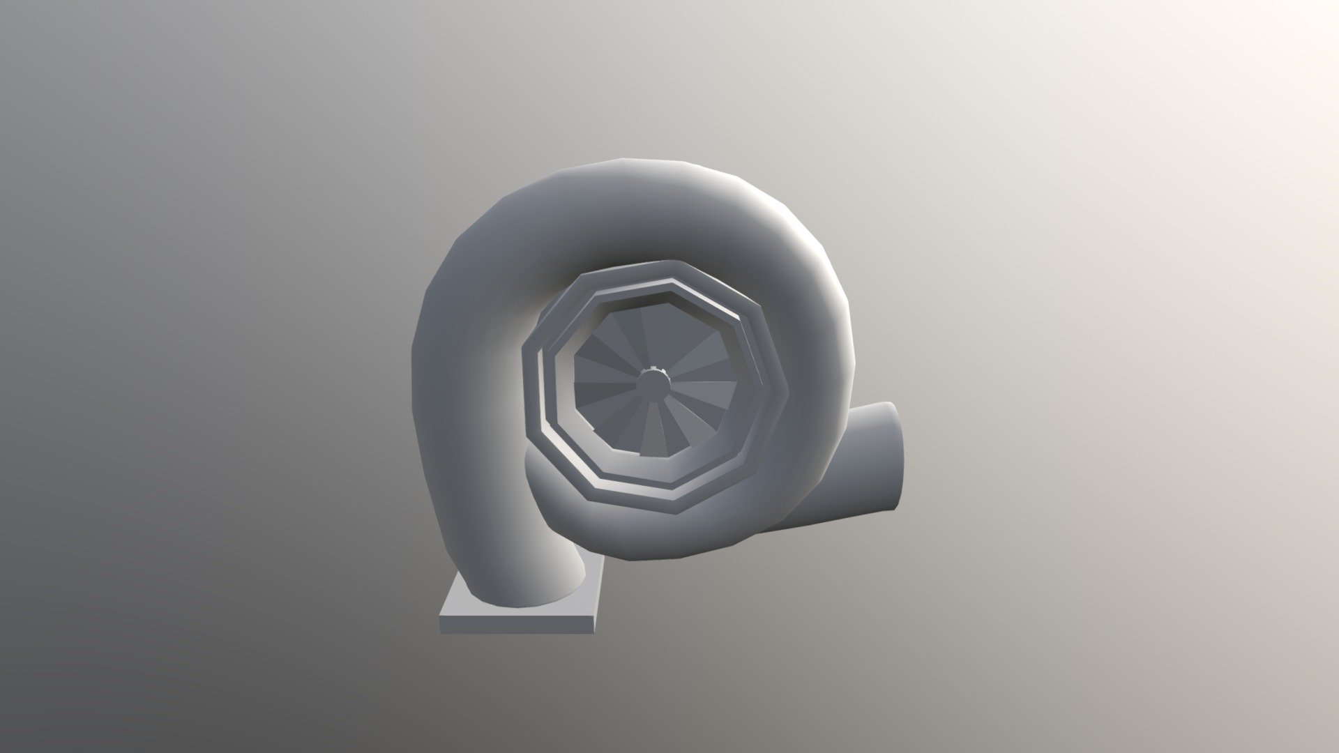 turbocharger - 3D model by Luke.P (@whaletapper) [e8fc6da] - Sketchfab