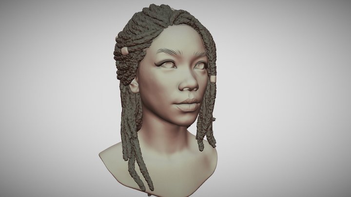 Dreadlocks 3D models - Sketchfab