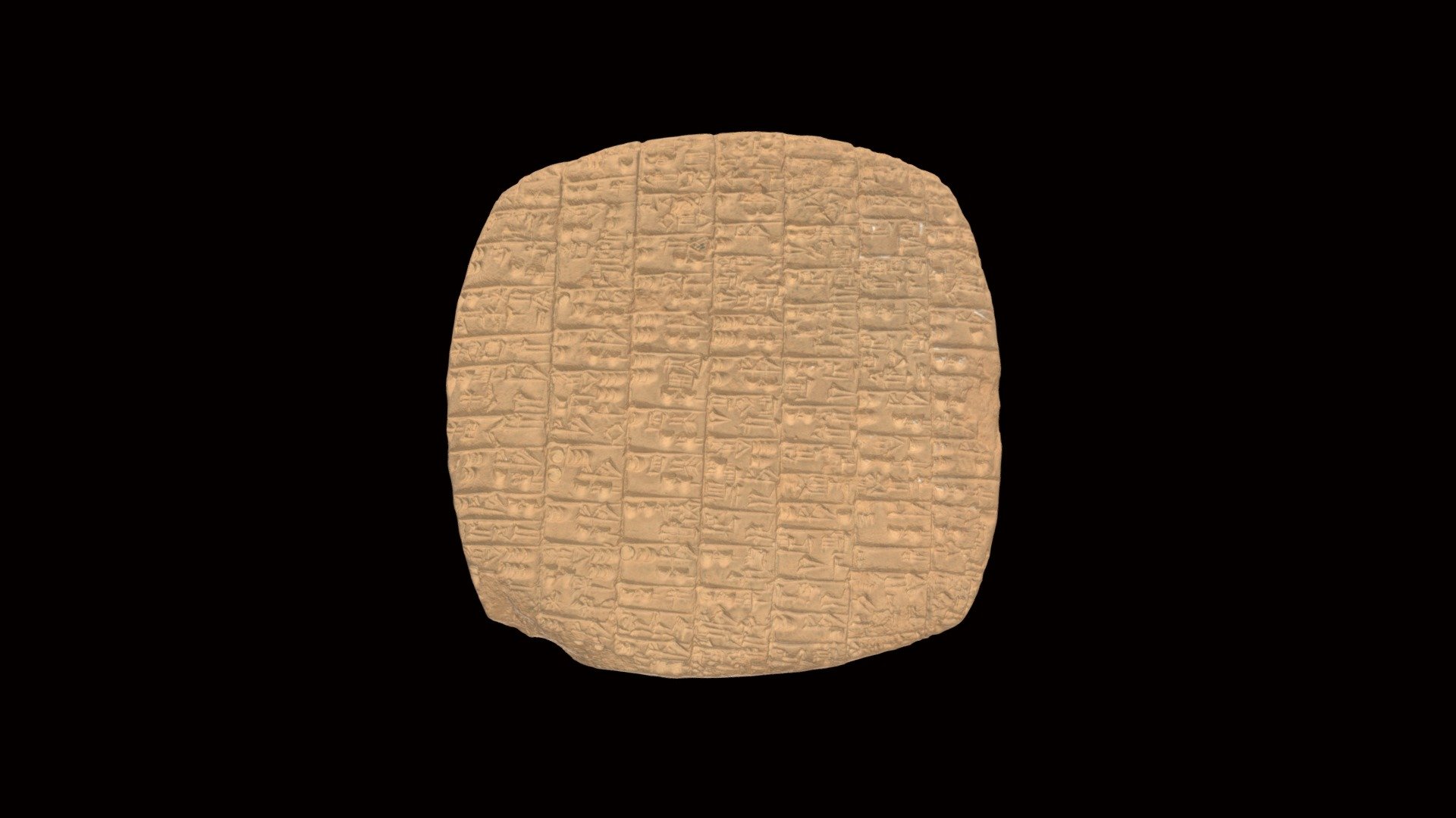Cuneiform Tablet HMANE1904.4.17 - 3D model by Harvard Museum of the ...