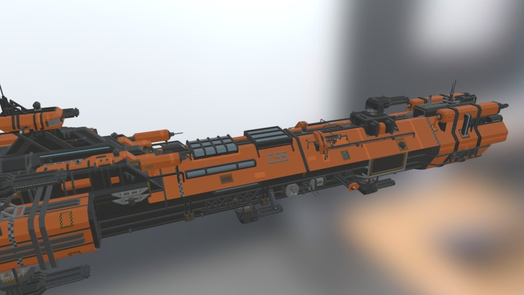 CSS Horizon - 3D model by kithwood [e9003dc] - Sketchfab