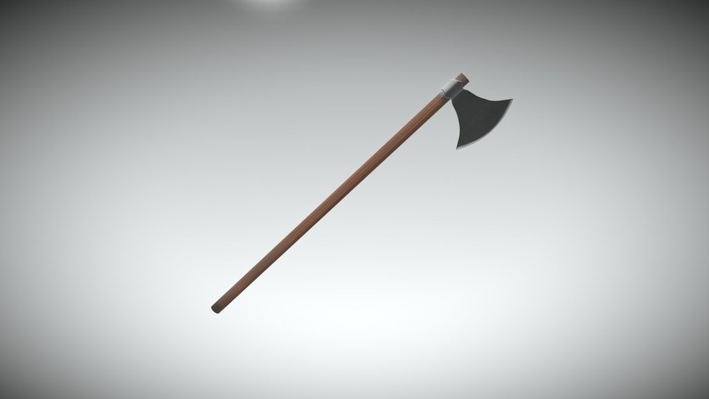 Danish-style Axe - 3D model by Taylor Peterson (@Taylor_Jacob) [e90212c ...
