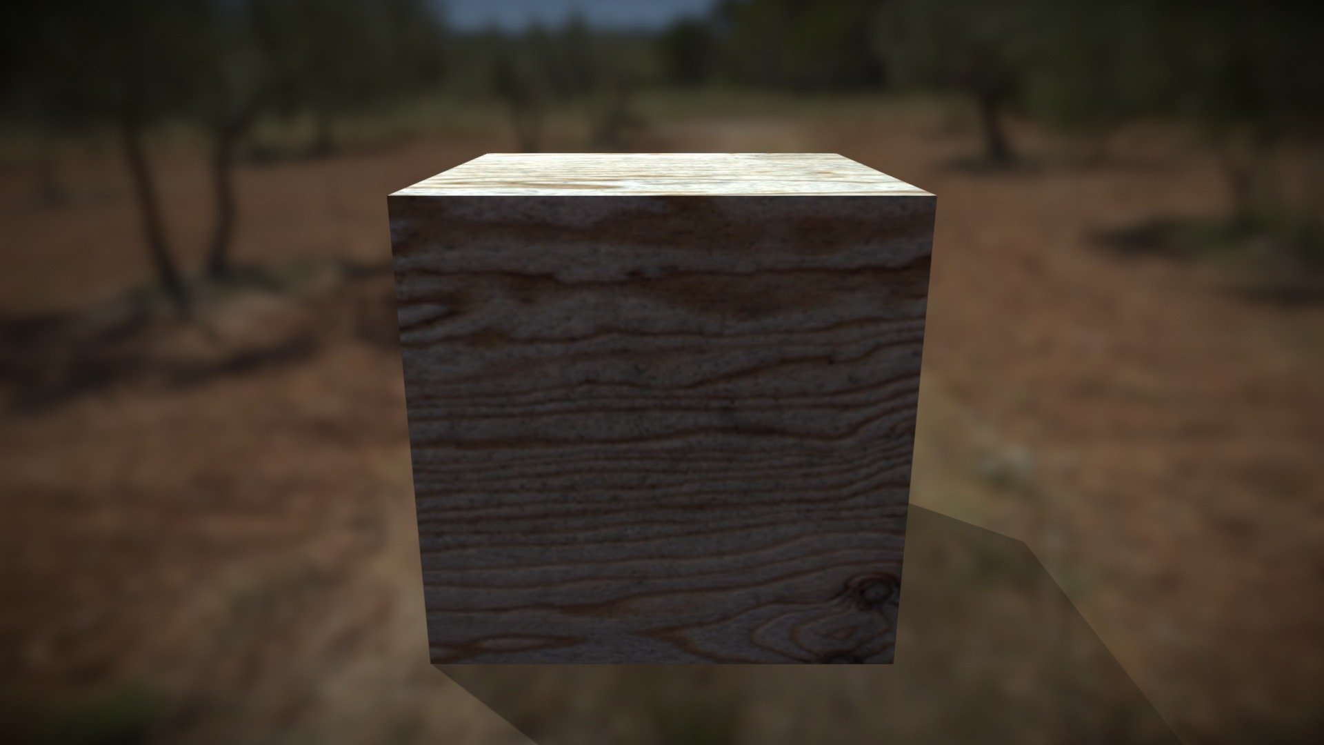 PBR wood cube - 3D model by tohu_zombie [e902501] - Sketchfab