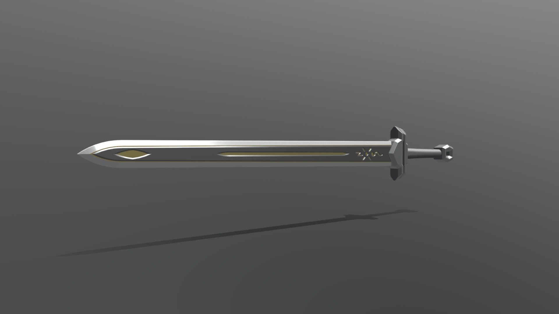 1/12 inch scale Sword A - Download Free 3D model by nottdagr [e90254e ...