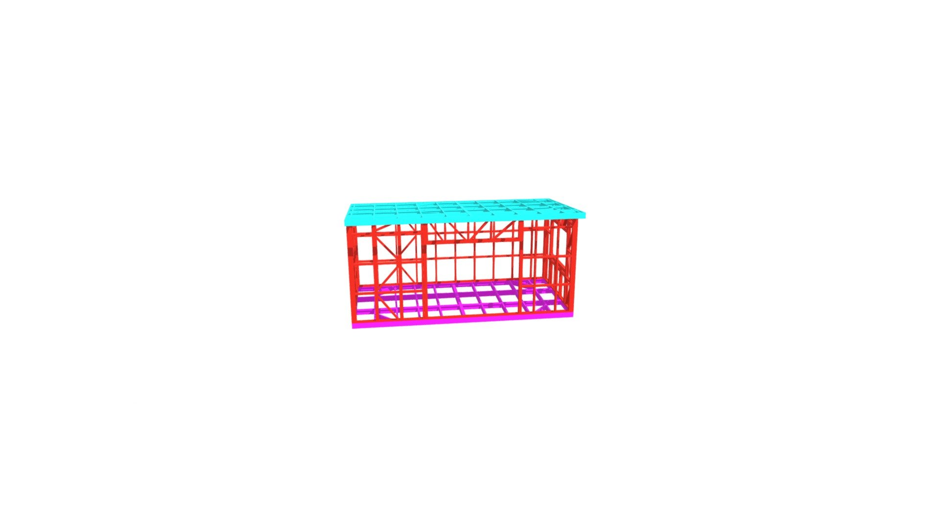 R1- Corrine Dixon Cabin - 3D model by Steel Frames Direct & Go Tiny ...