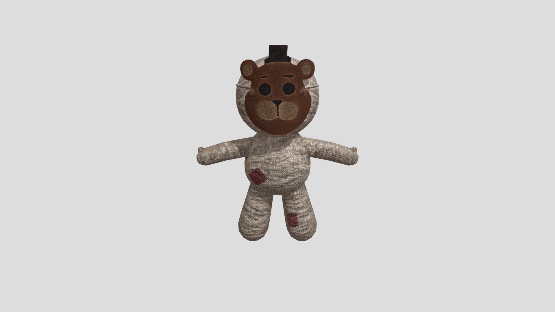 Freddy Masked Doll - Download Free 3D model by skylajade69 [e903966 ...