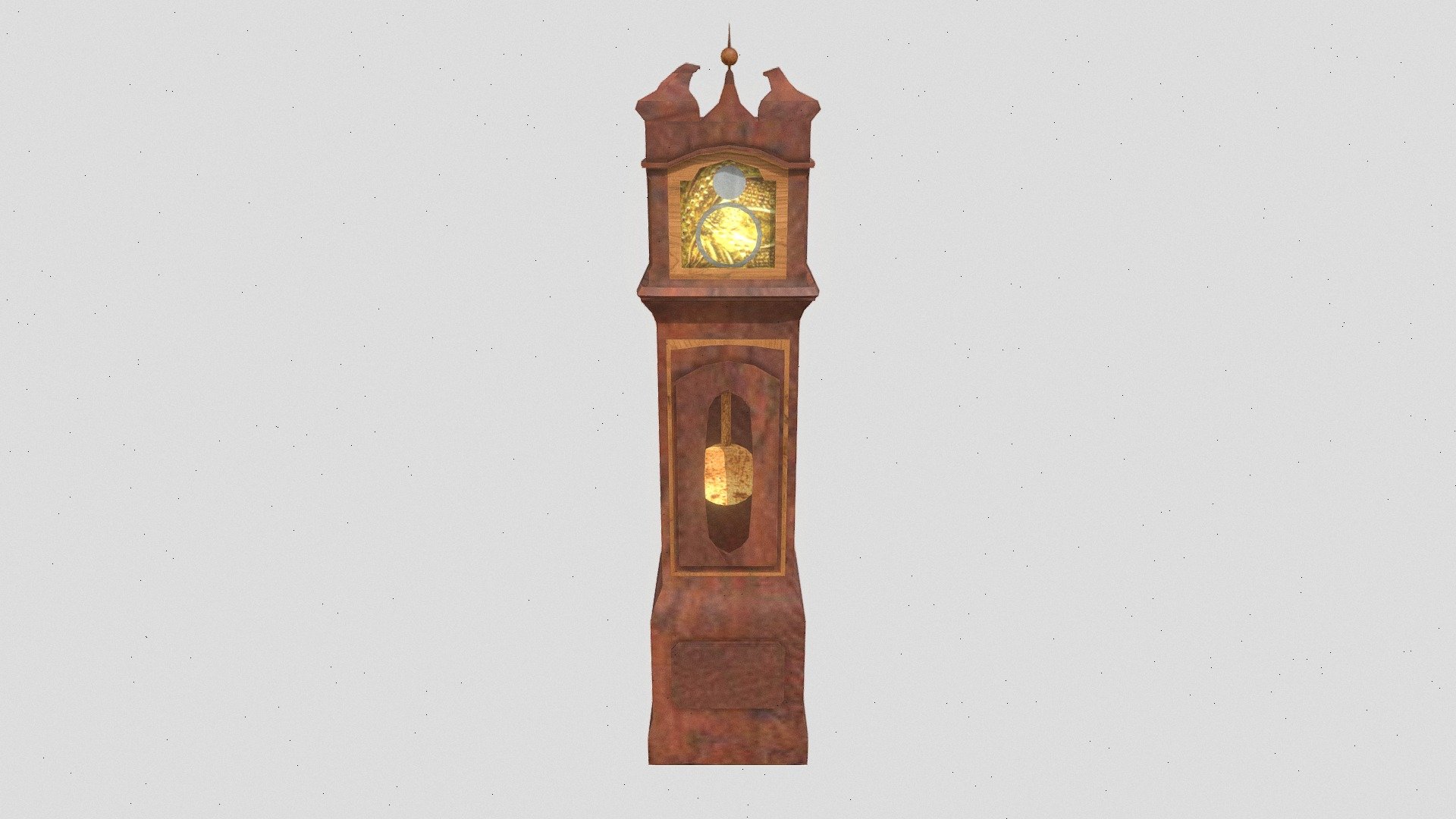 Grandfather clock - Download Free 3D model by Paragon_ [e906591 ...