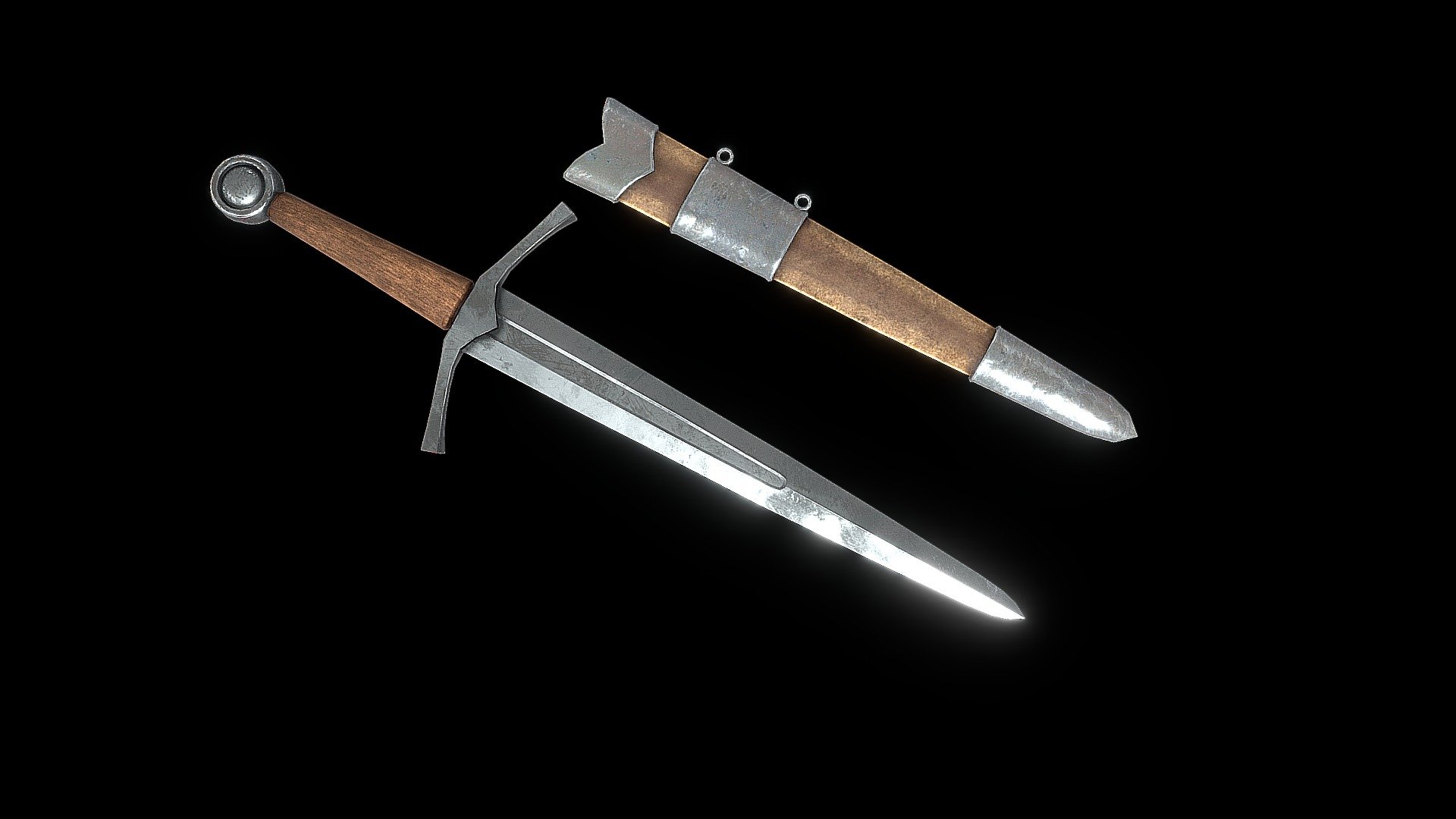 Rygaard Dagger 1 - 3D model by UnrealAssets.io (@metacaptain) [e907324 ...