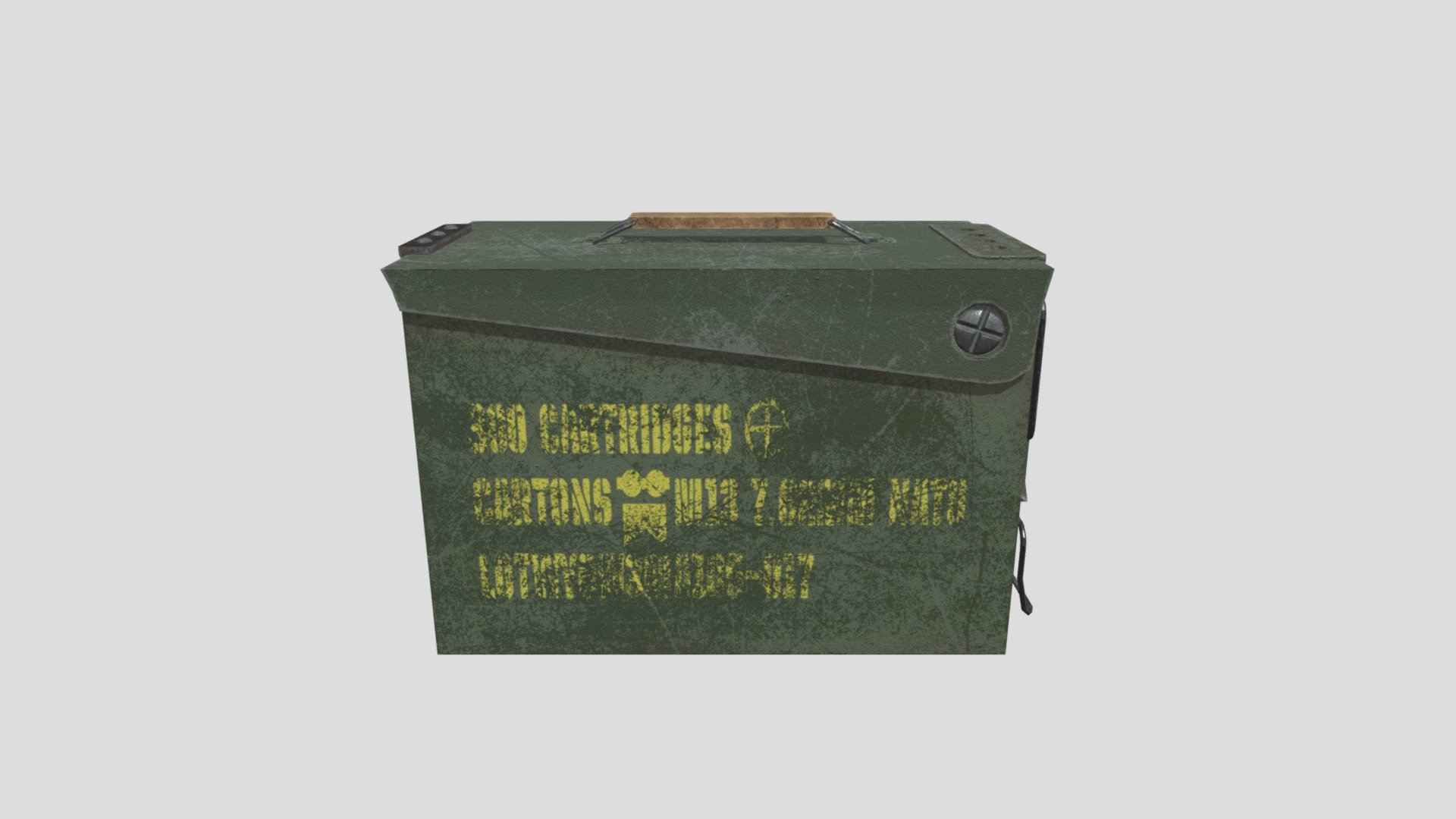Ammunition Box Model - Download Free 3D model by Alex277 [e907ce9 ...