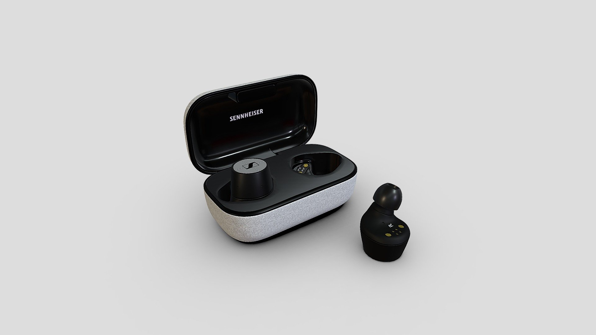 Sennheiser Momentum True Wireless - 3D model by SilverSeaMedia Group ...