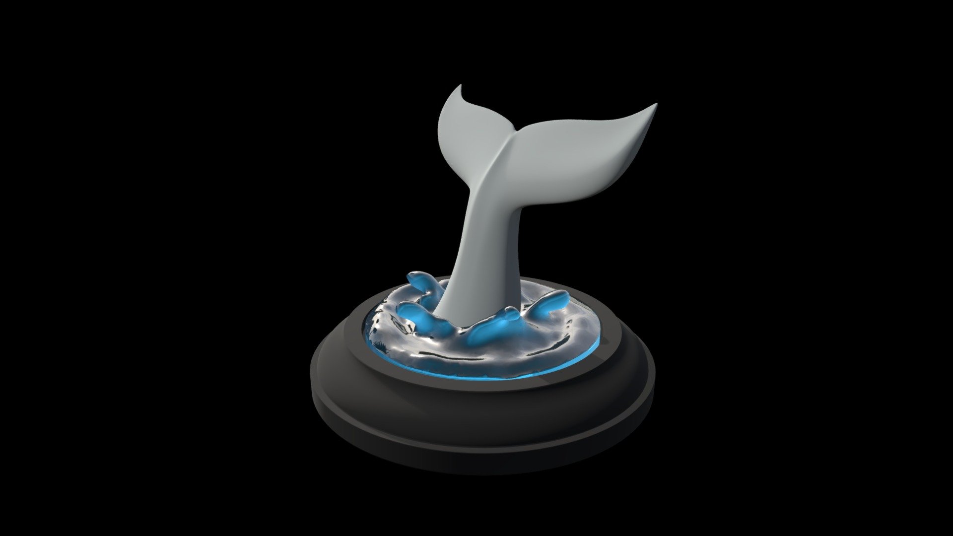 Whale Fin - 3D model by Marlin Küppers (@marlinkueppers) [e90a29e ...