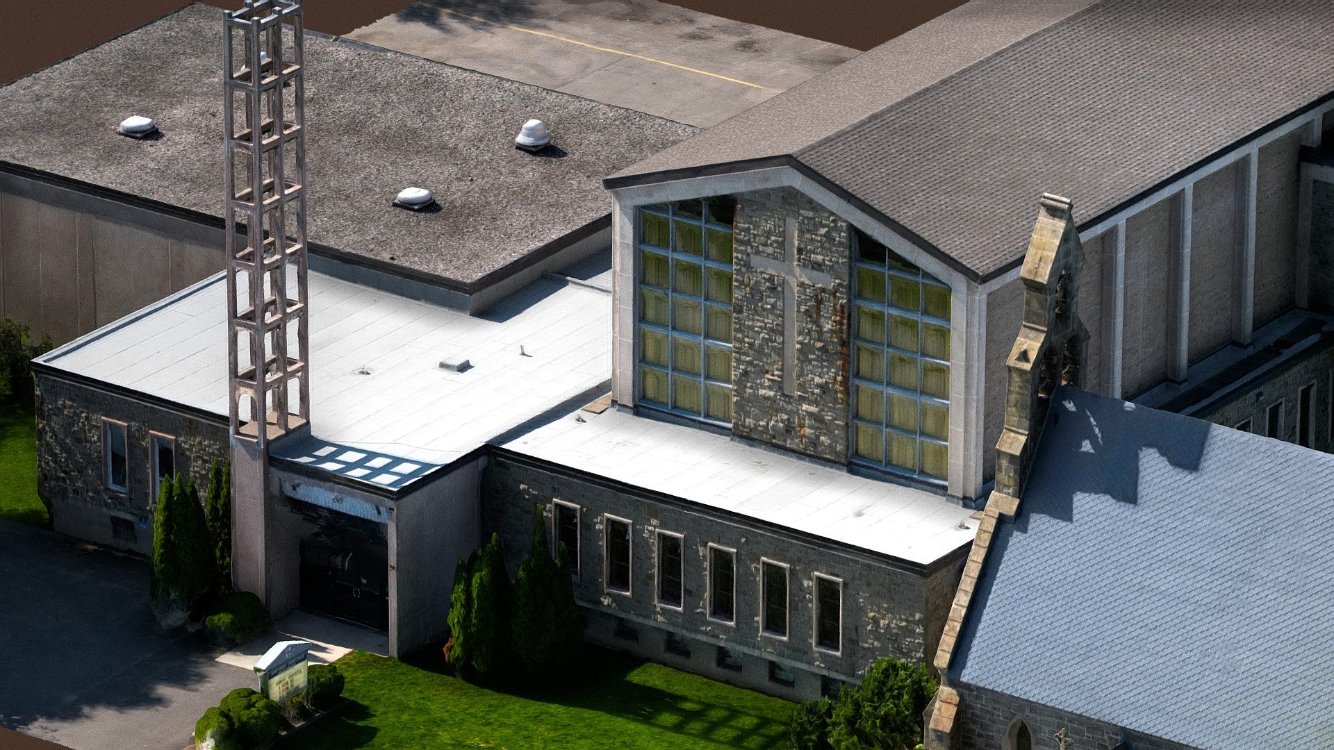 Christ Church Parish Church \ Fredericton NB - Download Free 3D model ...