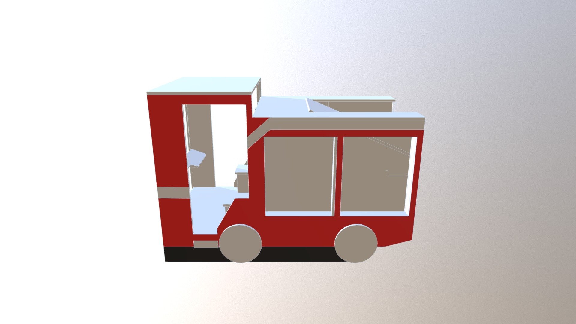 Fire engine - 3D model by kendaloutsidein [e90cf34] - Sketchfab