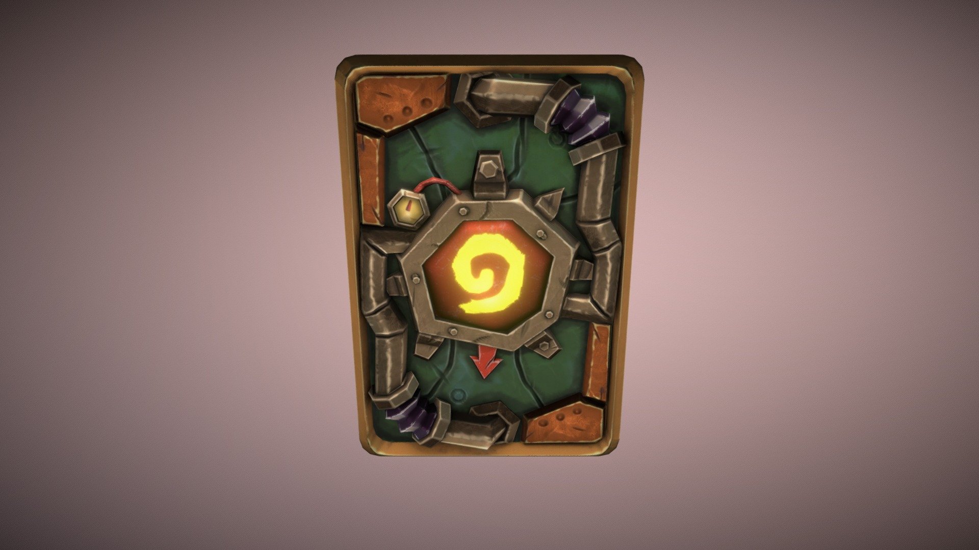 Earthstone Cardback-Golblin Theme-Baked Lighting - 3D model by augustin ...