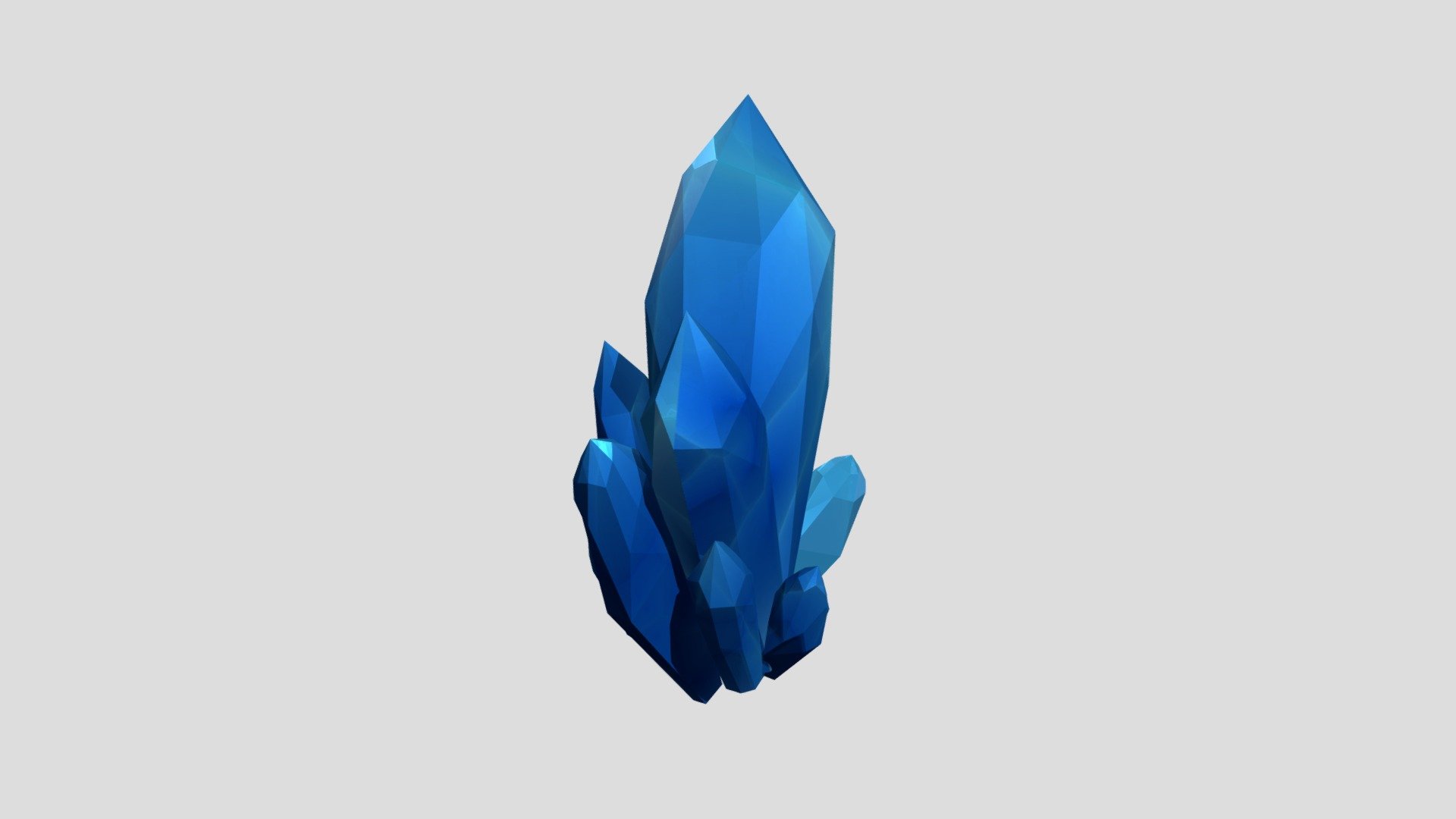 3D Crystal - 3D model by MinhTienn [e90edec] - Sketchfab