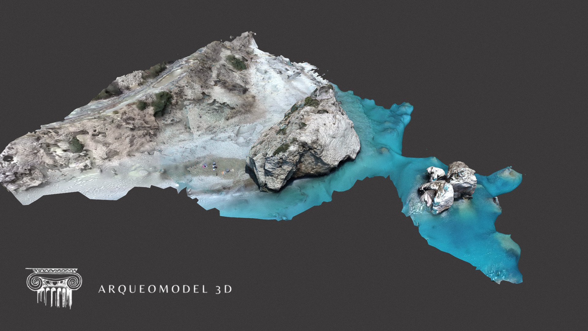 Aphrodite's Rock | CYPRUS - Download Free 3D model by Arqueomodel3D ...