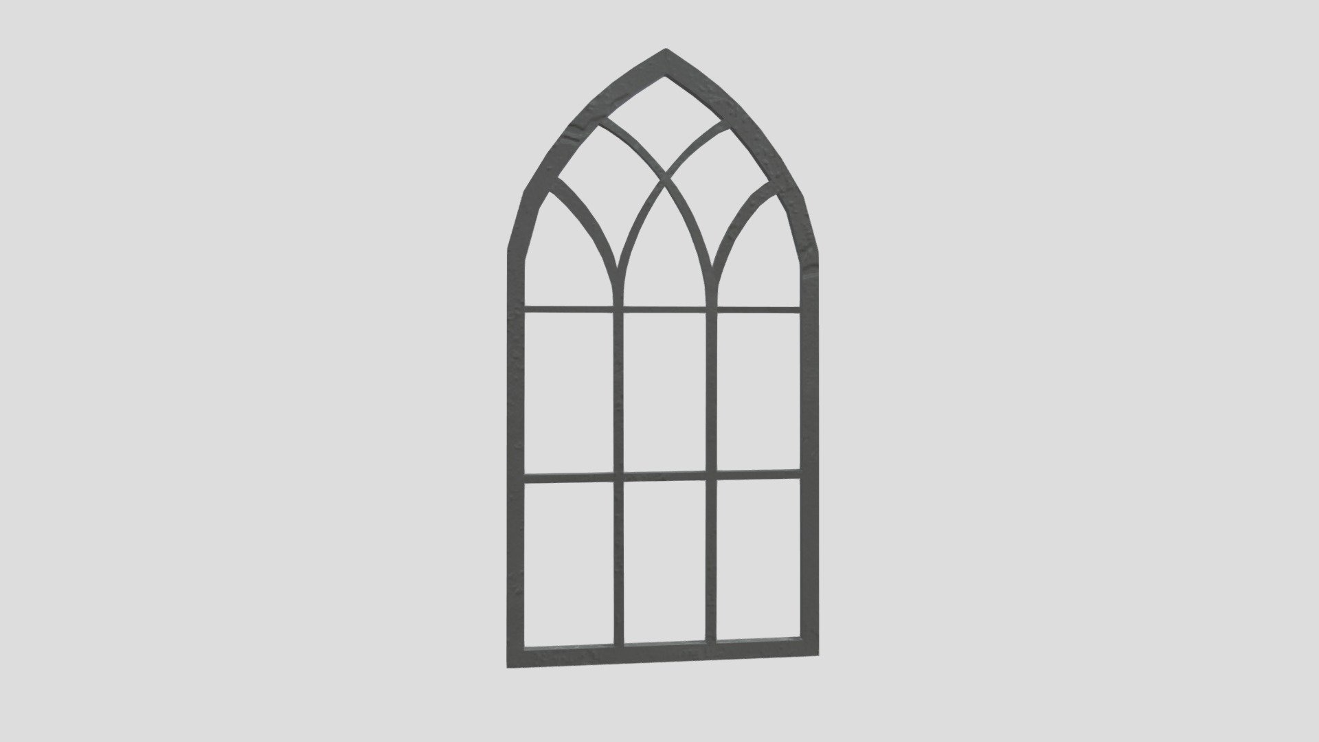 Abbey Window Frame Asset - Download Free 3D model by FM.Digital.Art ...