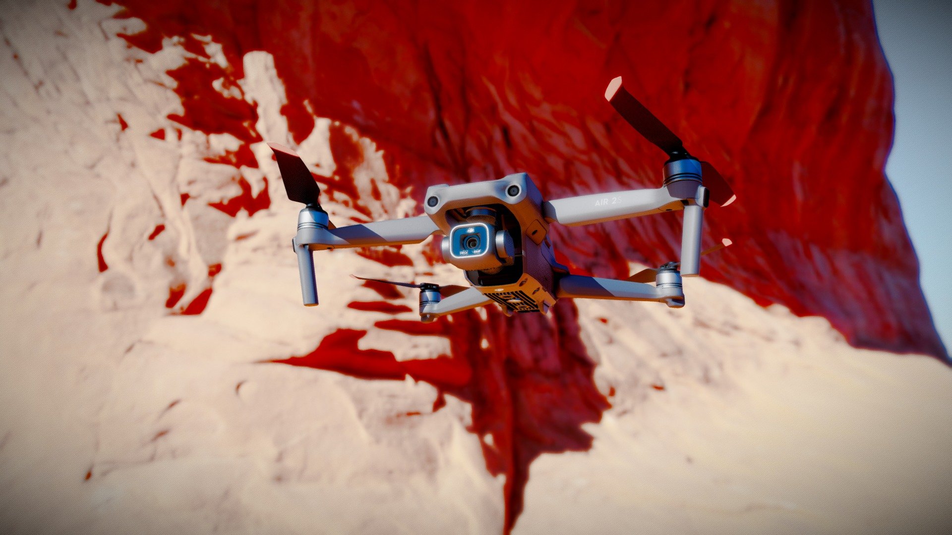 Dji Air 2S - Download Free 3D model by SomeBlocks (@SomeBlocks ...