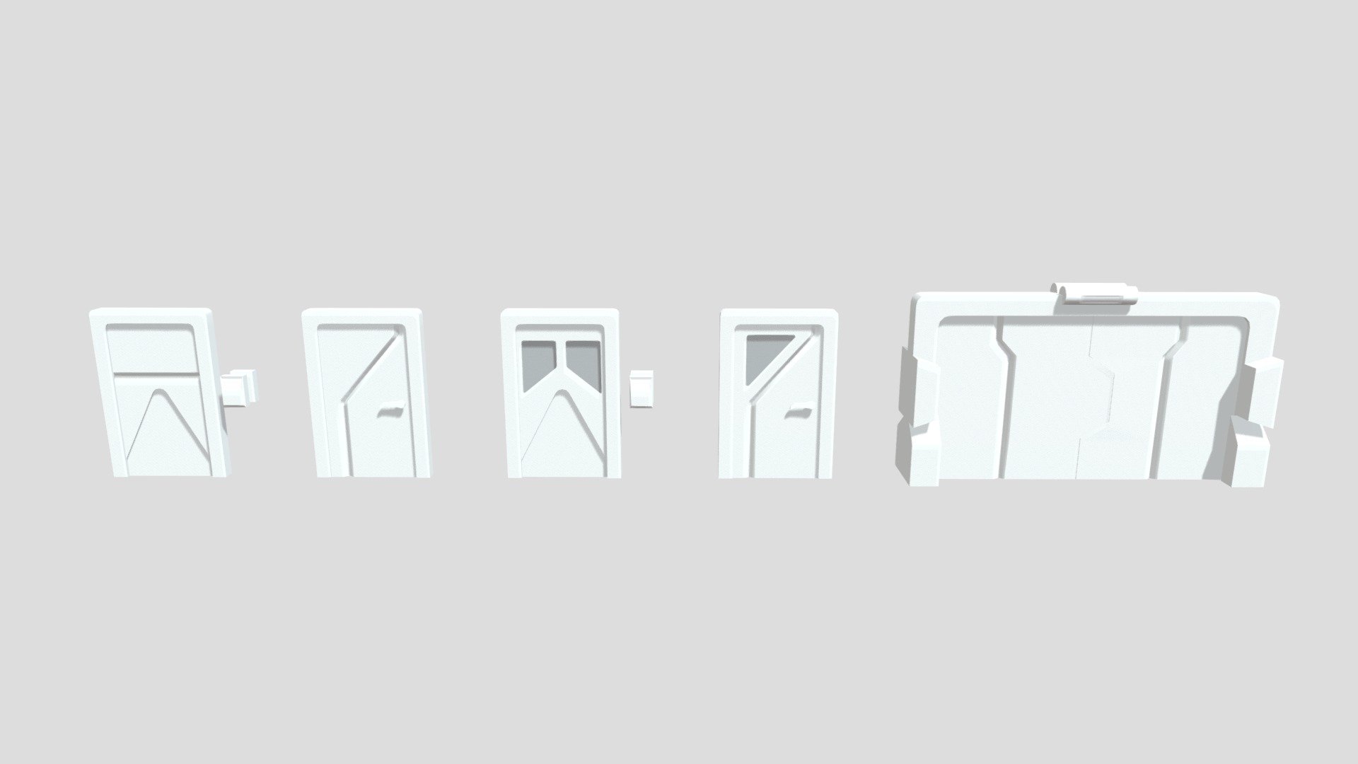 Doors - Download Free 3D model by shadowdraak [e9156d4] - Sketchfab