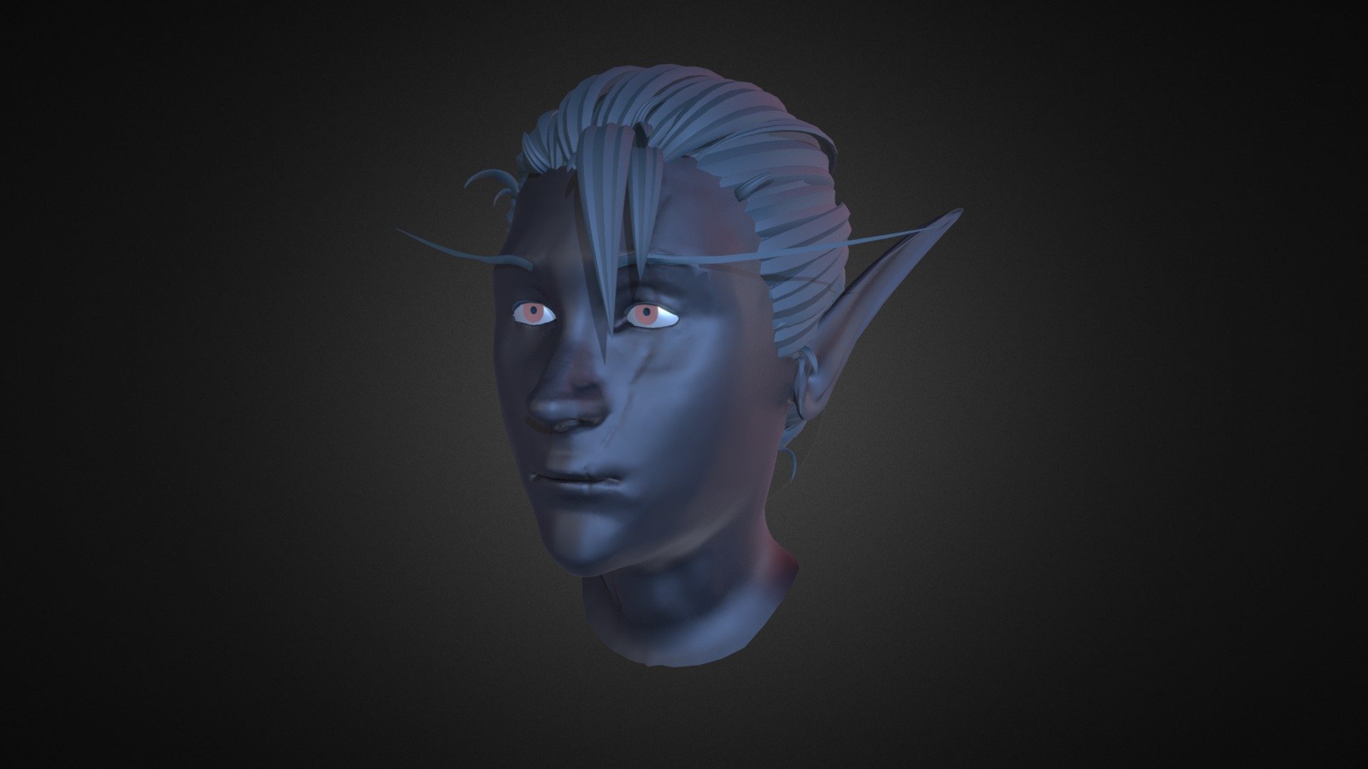 Portrait WIP - 3D model by mattadams.be [e916a1f] - Sketchfab