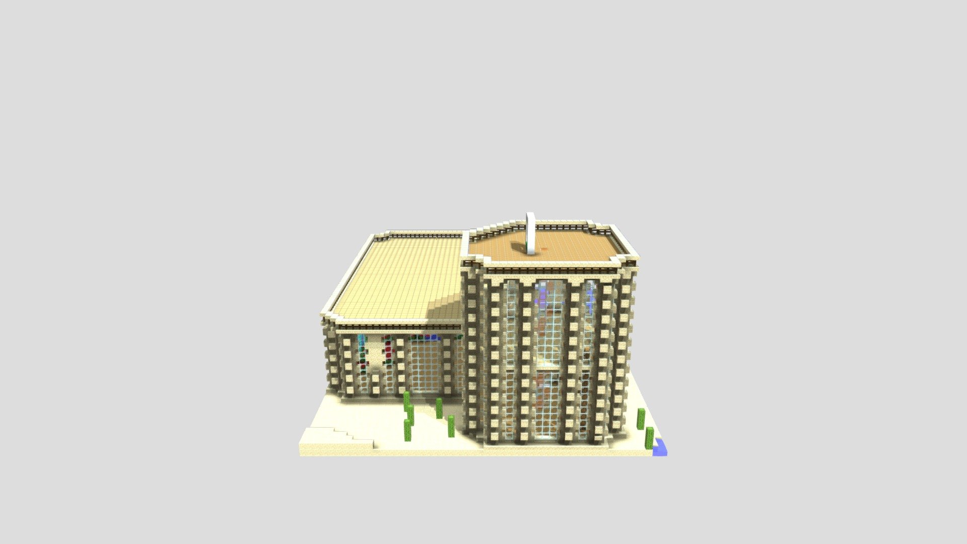 simple-lobby - Download Free 3D model by madexc [e916bcb] - Sketchfab