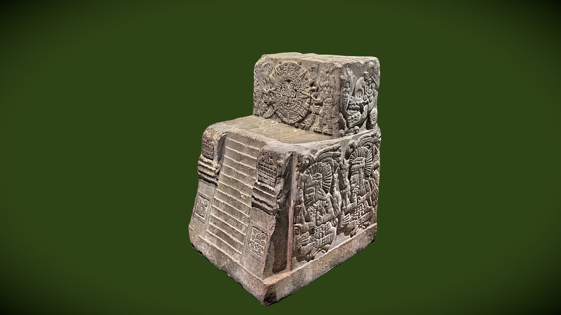 Teocalli de la Guerra Sagrada - Download Free 3D model by Arturo ...