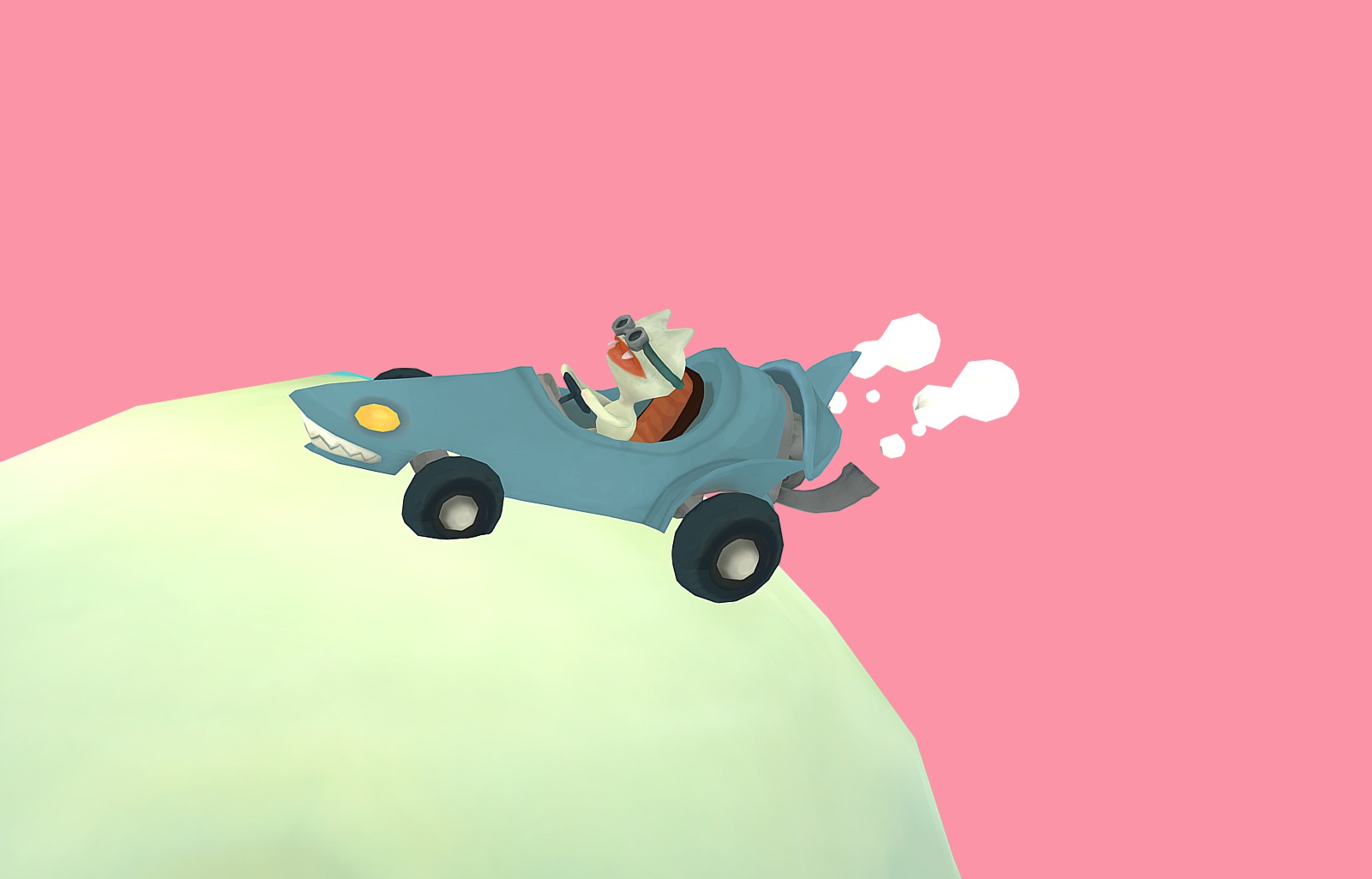 Speed Racer Cat - 3D model by hamsterspit [e9190c5] - Sketchfab