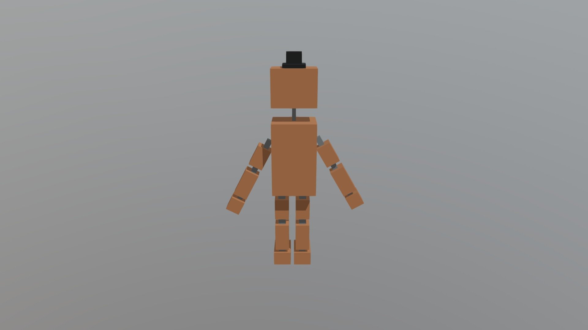 Freddy Fazbear (Blocky) - Download Free 3D model by juarezxavier304 ...
