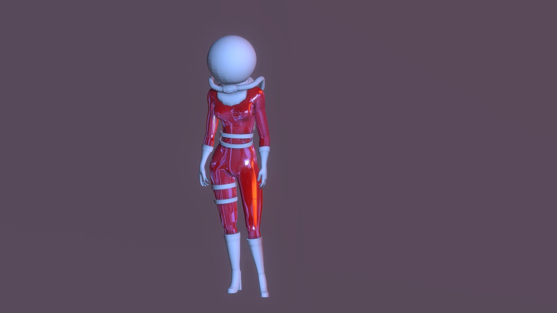SpaceGirl_pose - 3D model by Quyenlinh0168 [e91af7c] - Sketchfab
