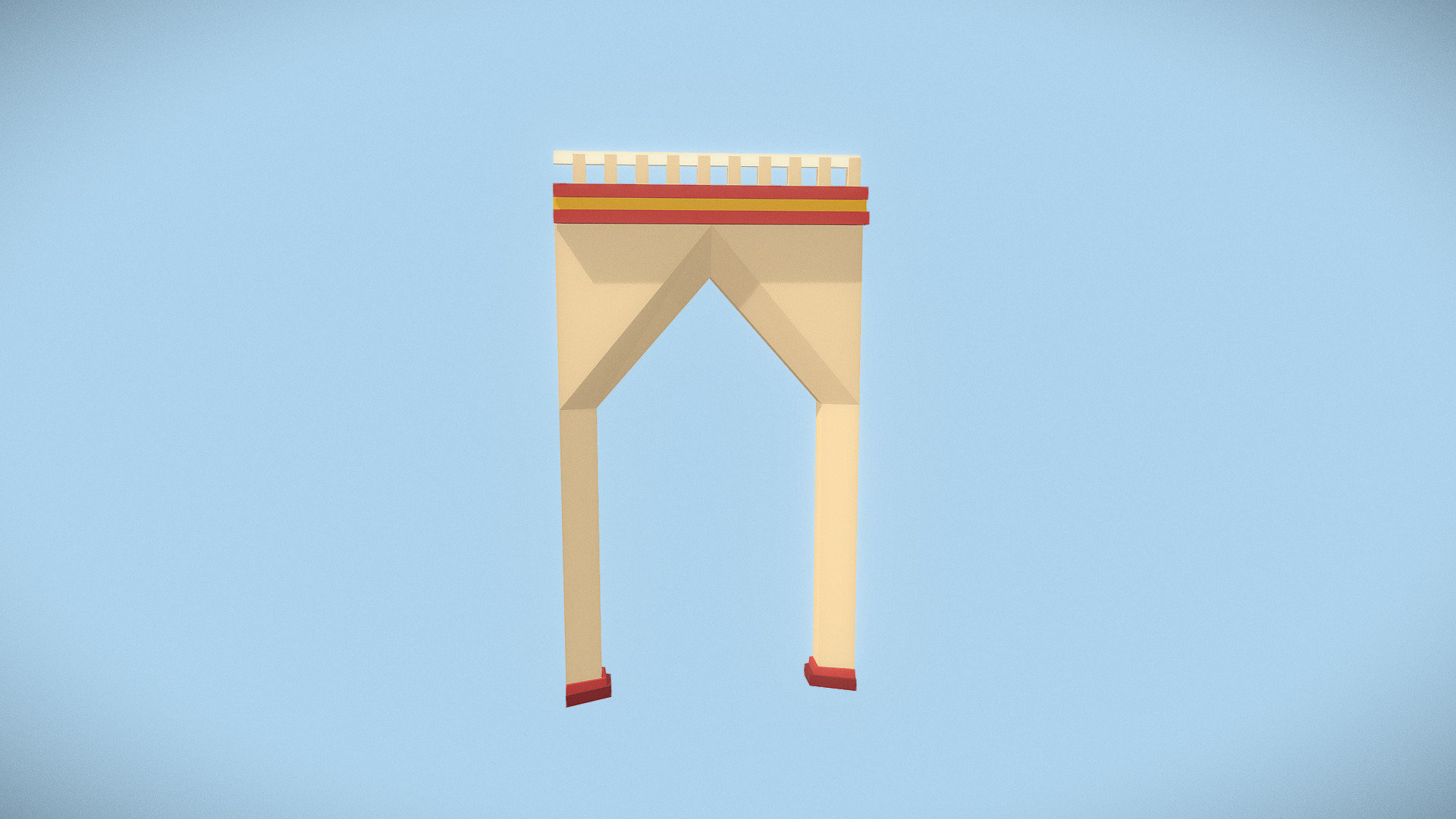Arch 1 - Medieval Fantasy Challenge - Download Free 3D model by tuturu ...