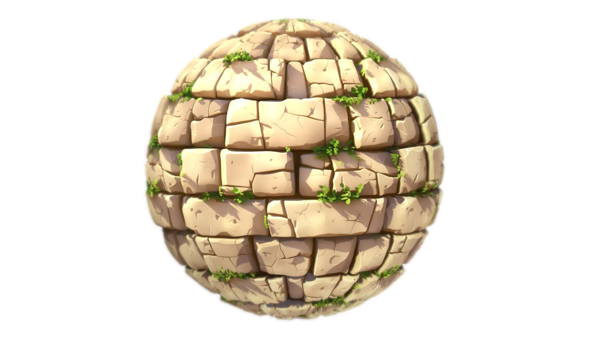 Stylized Brick Seamless Texture - Buy Royalty Free 3D model by ...