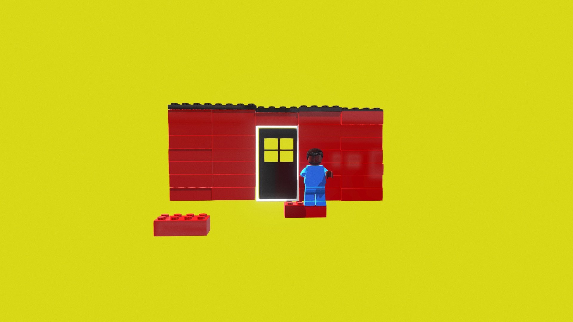 LEGO SHED - 3D model by 6Sua [e91c98f] - Sketchfab