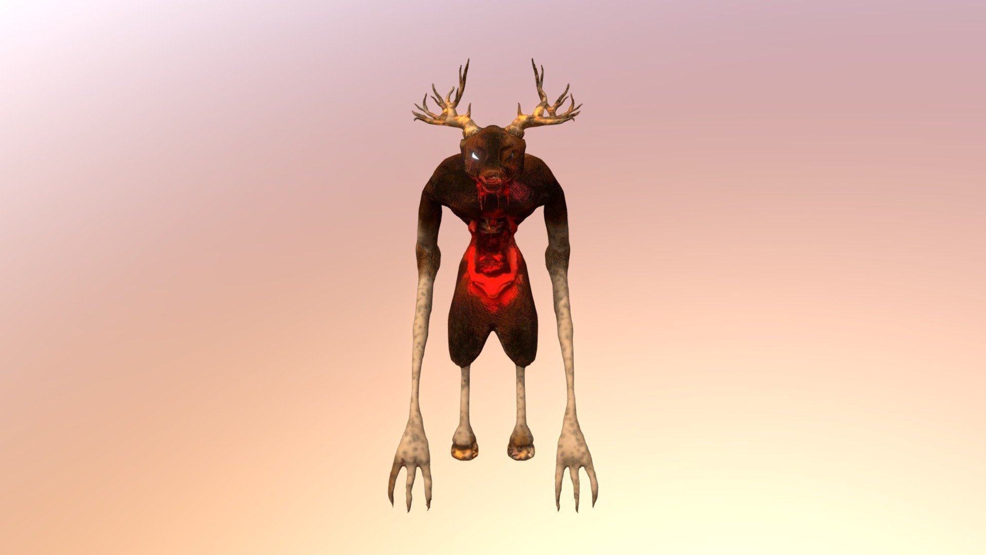 forest monster - 3D model by jesamabin [e91f648] - Sketchfab