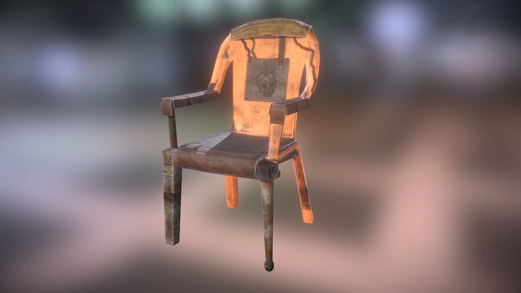 DIY Electricity Chair - 3D model by M.A.D. (@combat_cock) [e91f8ac ...