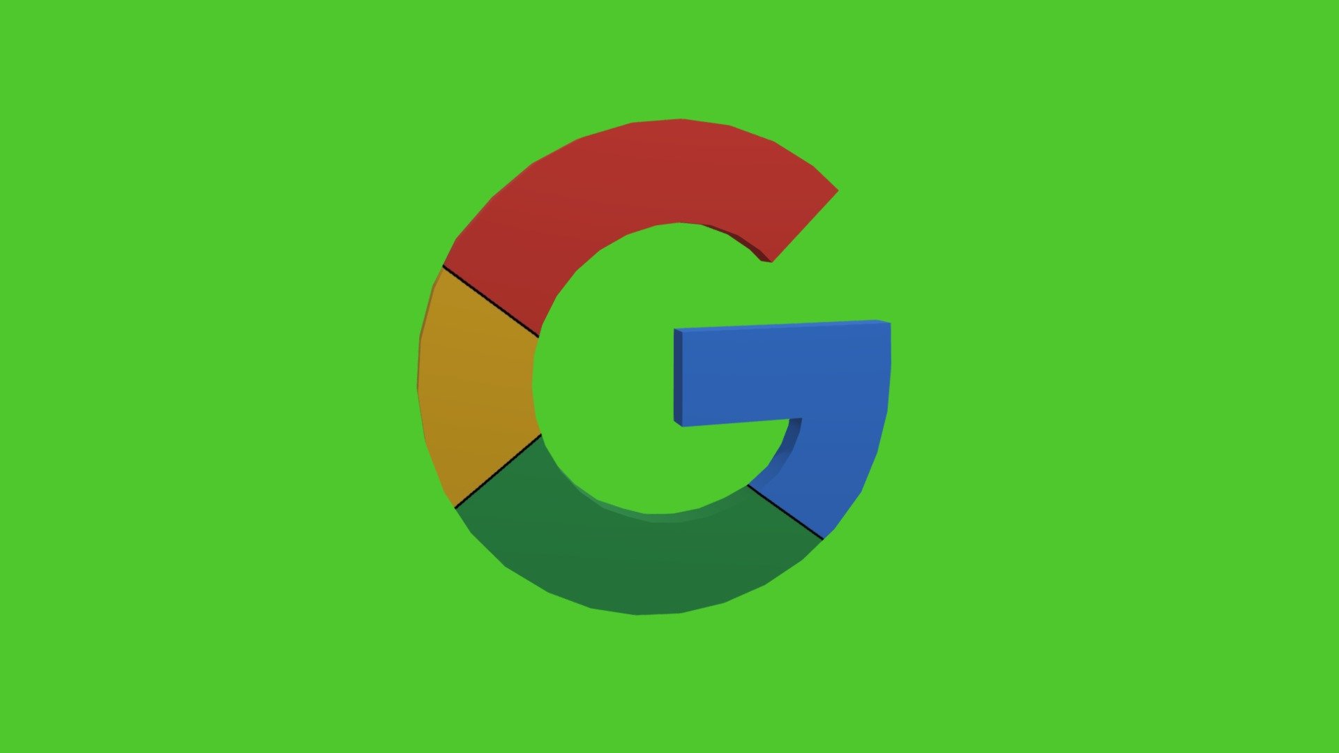 google_logo - Download Free 3D model by tech.service.allwe [e921438 ...