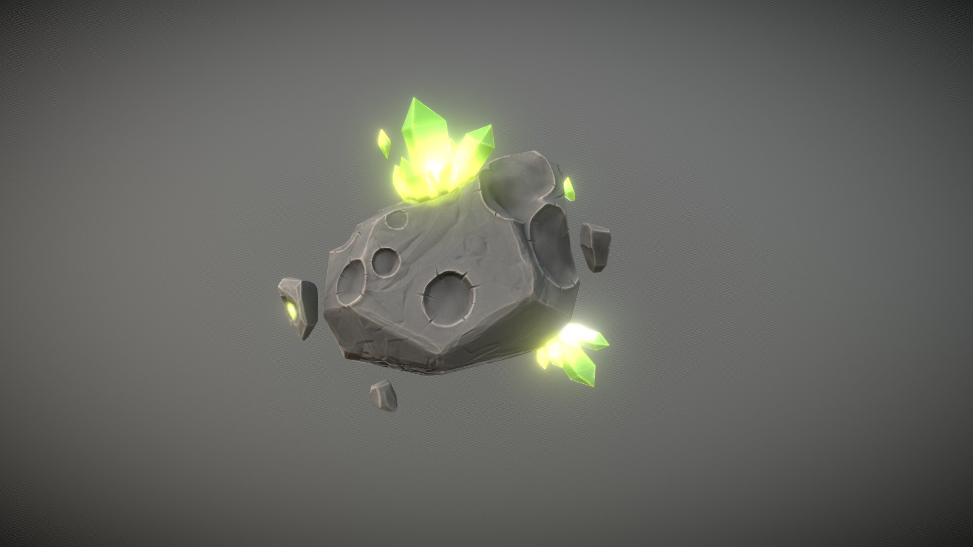 Crystal-stone - 3D model by ThirdD [e921cc3] - Sketchfab