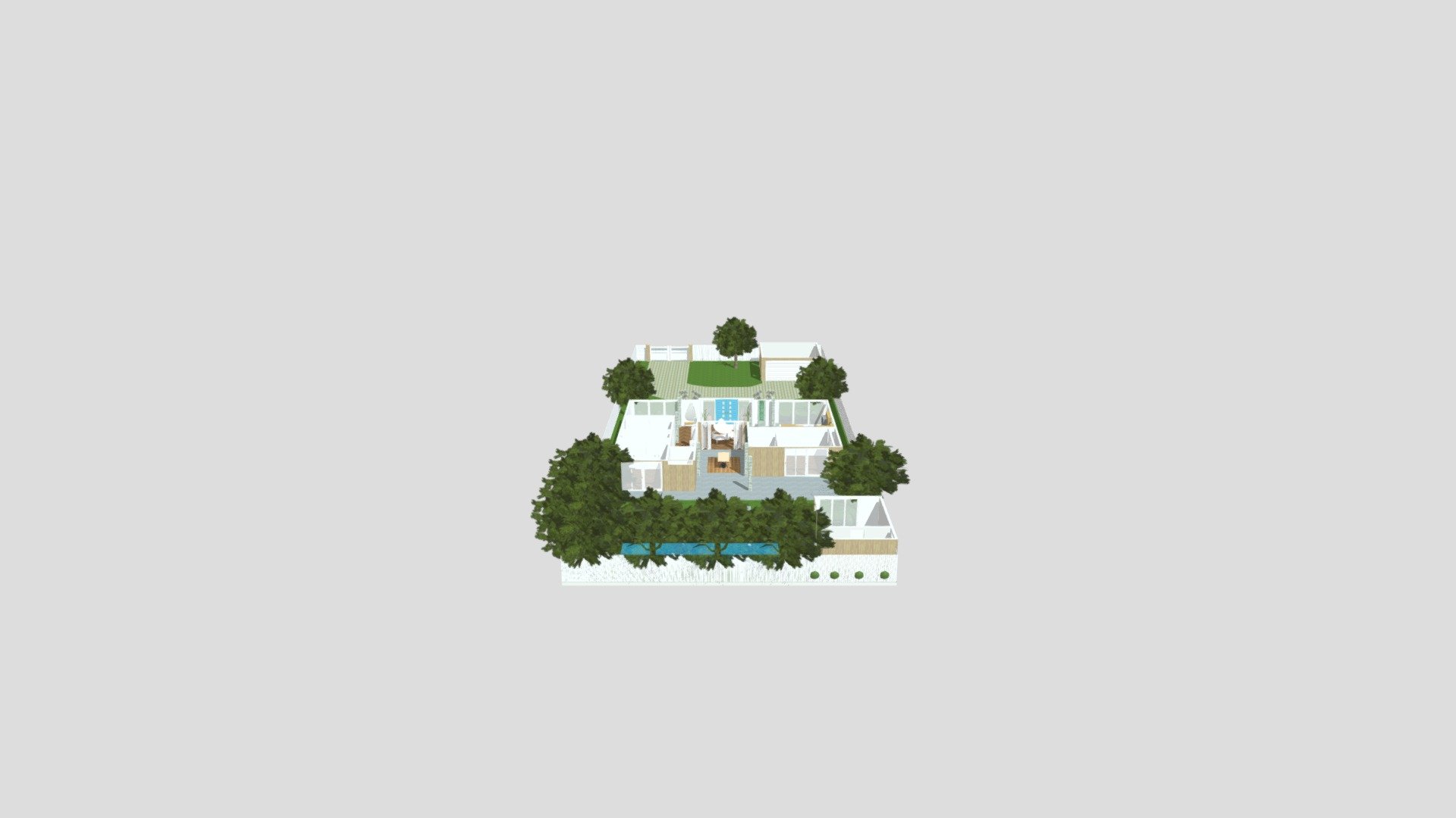 Expansive Mid Century Reno - Download Free 3D model by Home Design 3D ...
