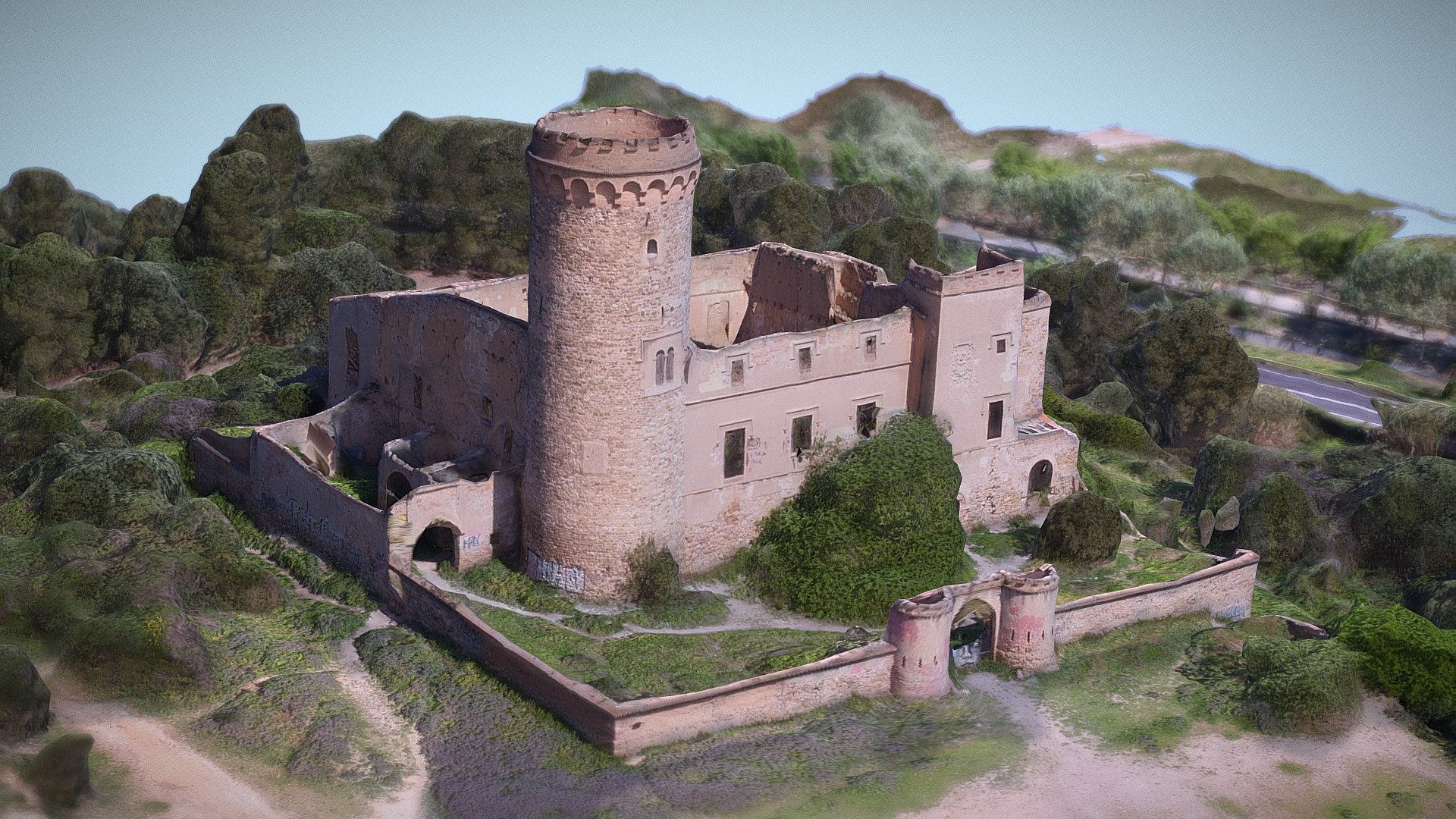 Castillo - 3D model by skyrec [e922958] - Sketchfab