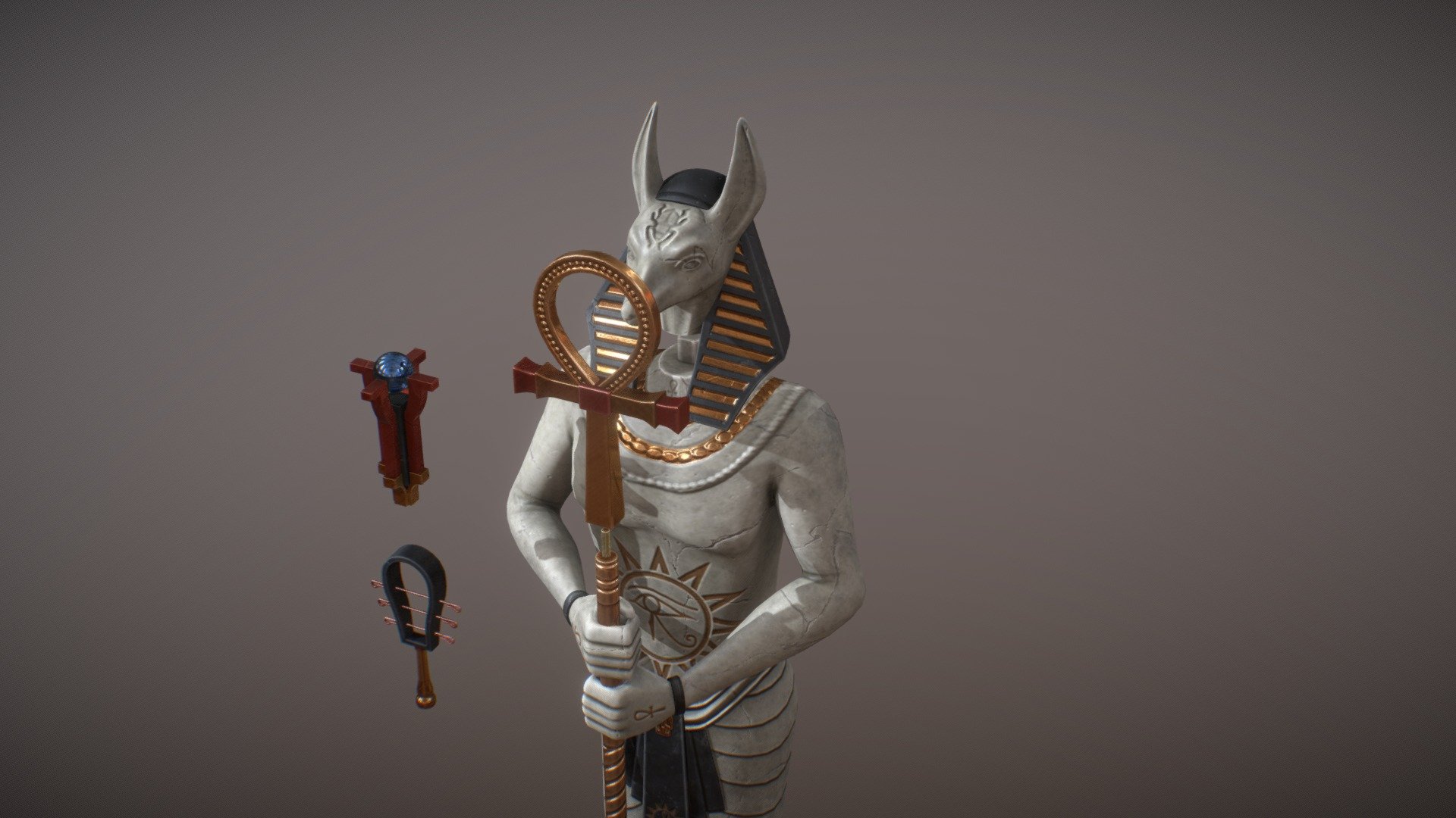 OB 02 Egyptian Necromancer Kit Ushabti - 3D model by DuoDraconis ...