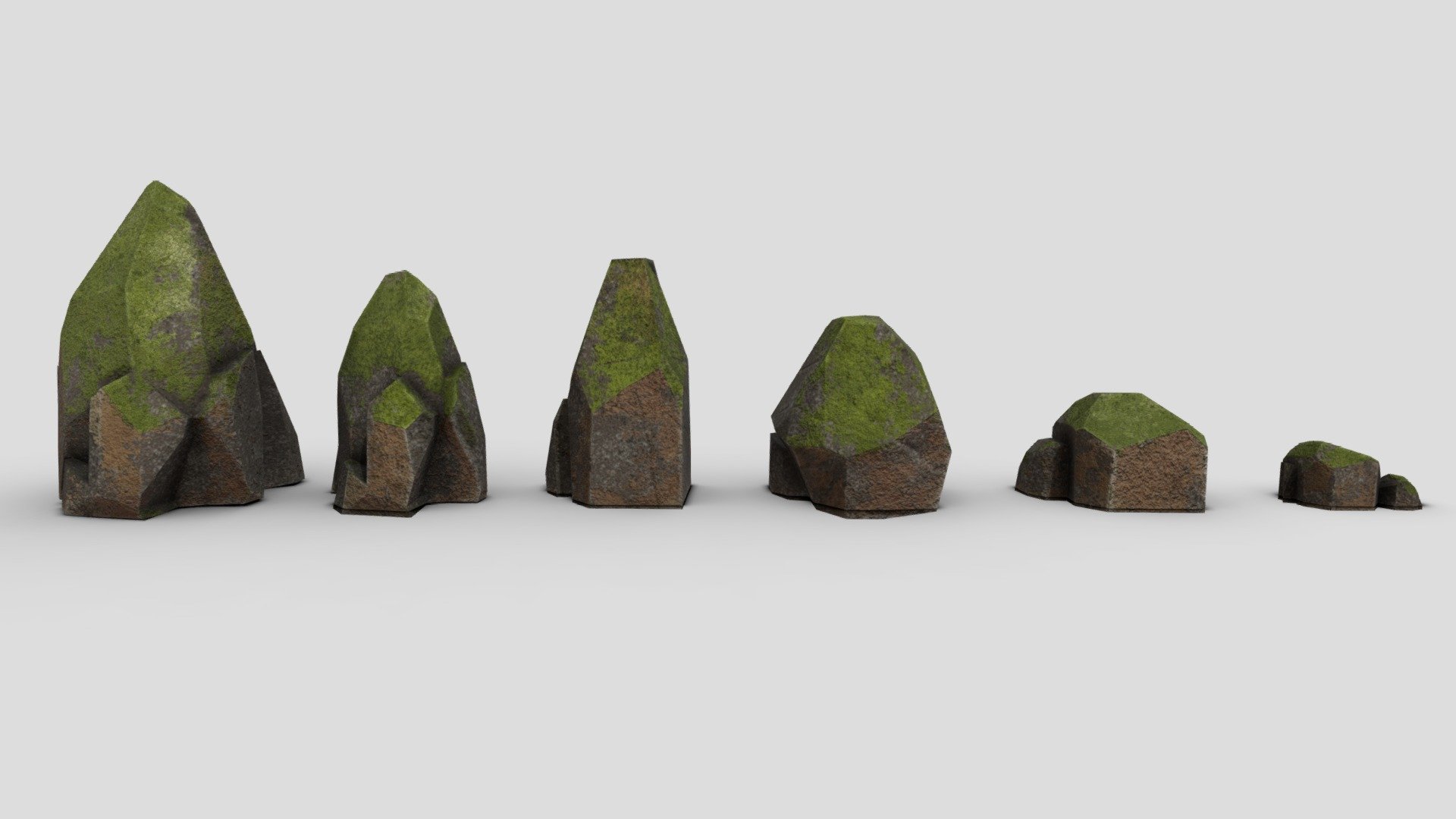 Realistic Rocks Pack - Buy Royalty Free 3D model by Jazz Vincent ...