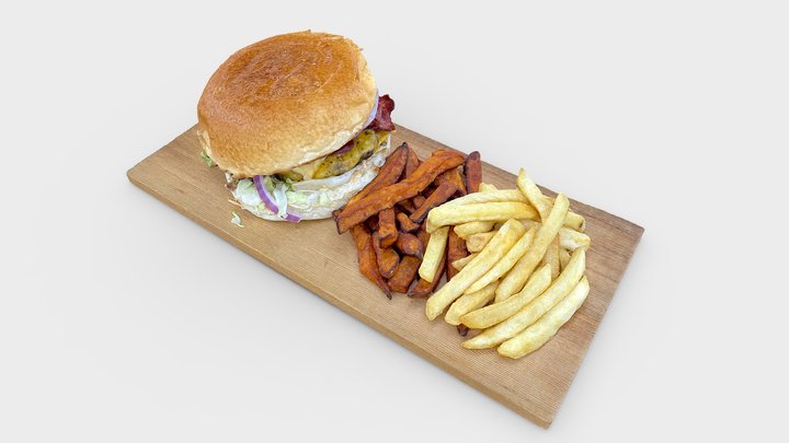 Burger 3D models - Sketchfab