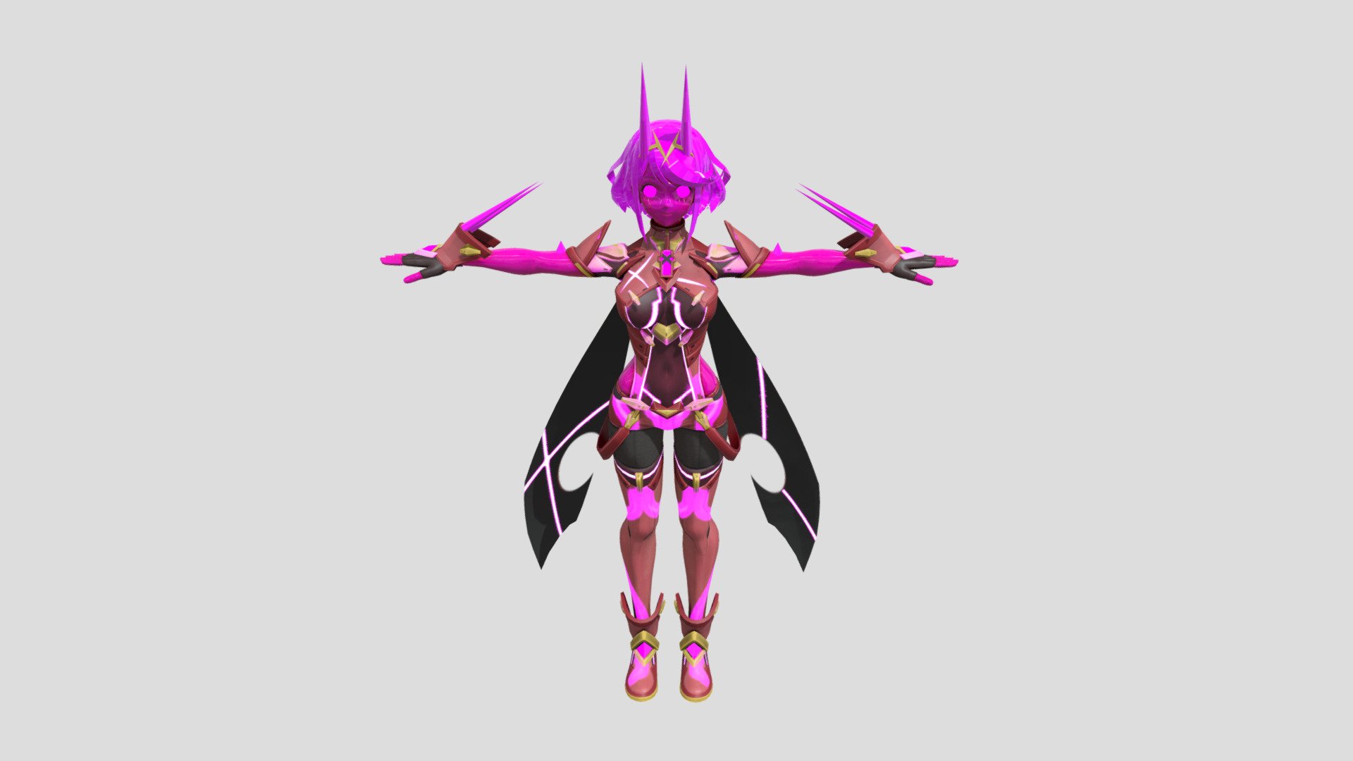 Crystal Zombie Pyra (SSBU) - Download Free 3D model by hotstar ...
