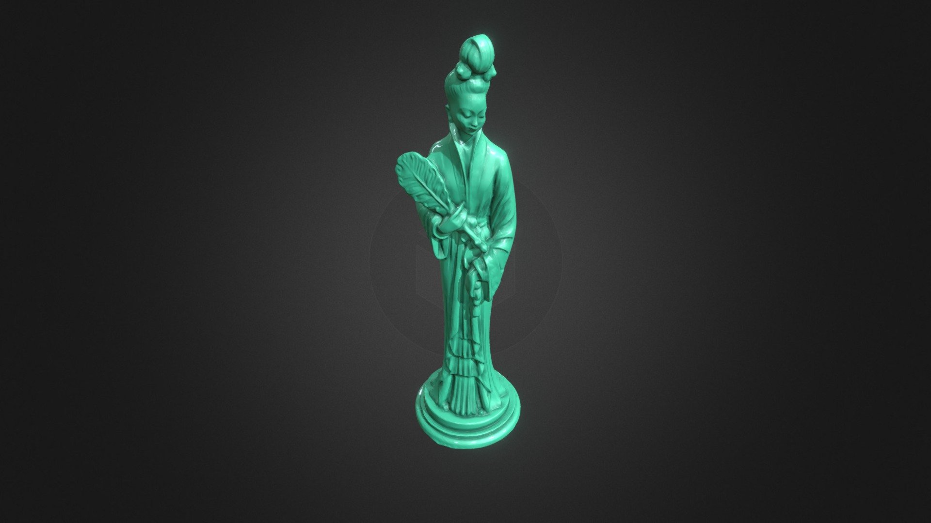 Asian Statue - 3D model by Haze3D [e9283ee] - Sketchfab