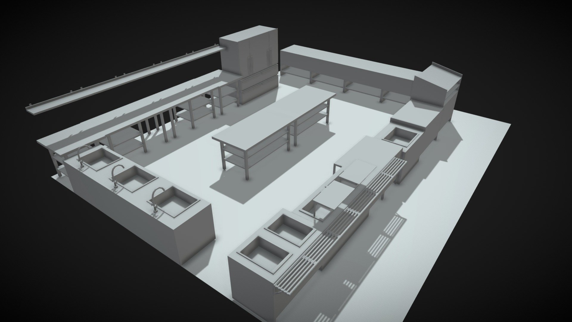 kitchen_save - 3D model by aihoaiho [e92946b] - Sketchfab