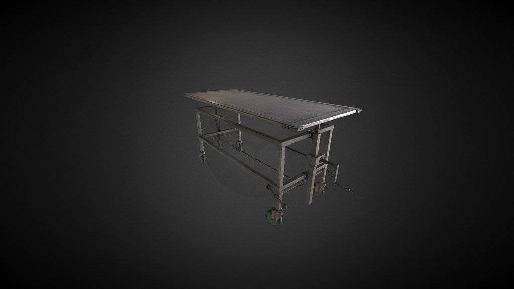 MedicalTable V.1 - 3D model by Salex [e92aea6] - Sketchfab